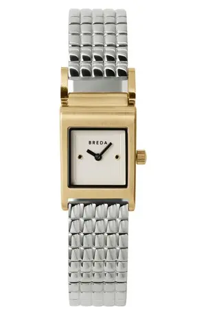 BREDA BREDA Revel Bracelet Watch Silver And Gold