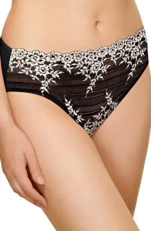 Wacoal Embrace Lace® High Cut Briefs - Black