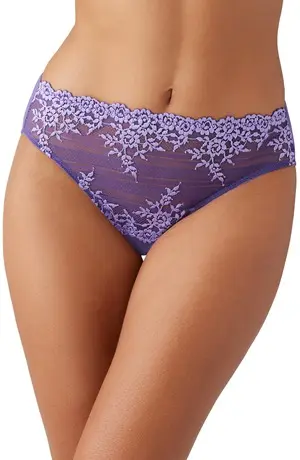Wacoal Embrace Lace® High Cut Briefs Mystical/ Purple Rose