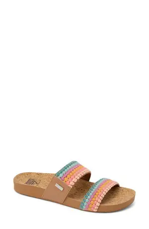 Reef Cushion Bounce Vista Slide Sandal - Sherbet Multi