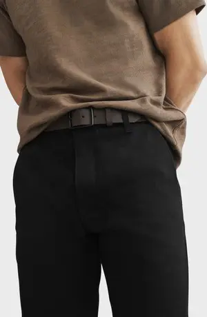 Rag & Bone Leather Belt - Brw