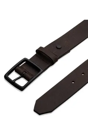 Rag & Bone Leather Belt - Brw