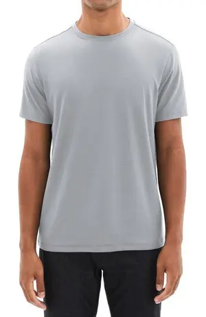 Robert Barakett Hickman Solid T-shirt Monument Grey