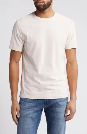 Robert Barakett Hickman Solid T-shirt Pink Fog