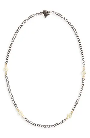 Armenta Old World Cable Chain Necklace Gold