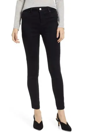 1822 Denim Butter High-waist Jeggings - Black
