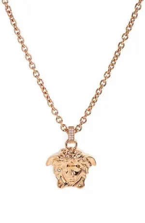 Versace La Medusa Pendant Necklace - Gold