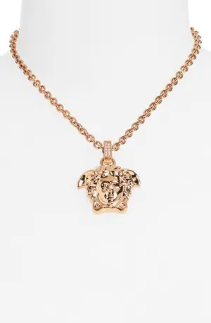 Versace La Medusa Pendant Necklace