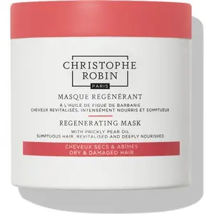 Christophe Robin Regenerating Mask With Rare Prickly Pear Seed Oil - White/orange
