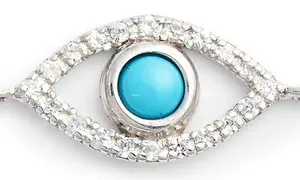 Anzie Evil Eye Turquoise Bracelet