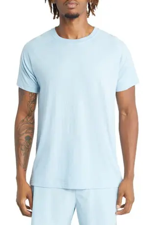 Alo Yoga The Triumph Crewneck T-shirt Calm Blue