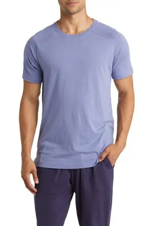 Alo Yoga The Triumph Crewneck T-shirt Infinity Blue