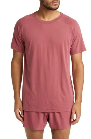 Alo Yoga The Triumph Crewneck T-shirt Mars Clay