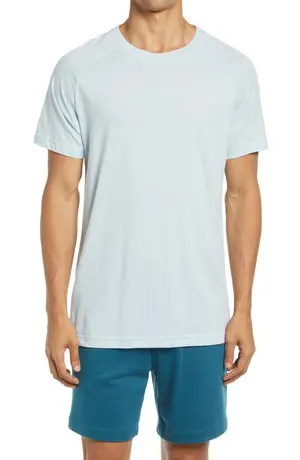 Alo Yoga The Triumph Crewneck T-shirt Stormy Blue