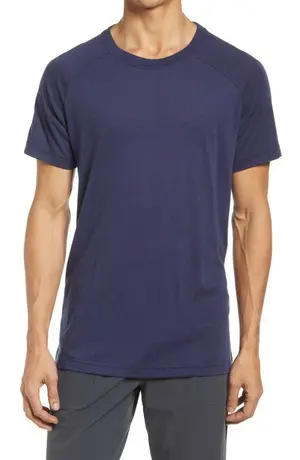 Alo Yoga The Triumph Crewneck T-shirt True Navy