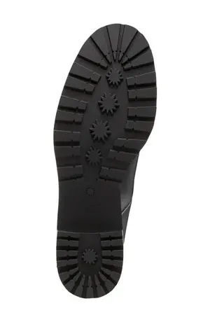 STUART WEITZMAN Kolbie Combat Boot - Black/silver