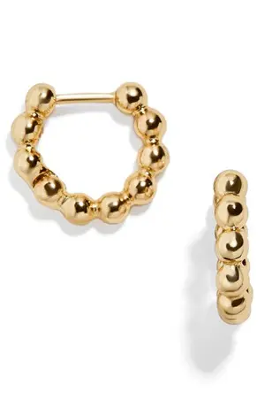 Baublebar Pisa Huggie Hoop Earrings - Gold