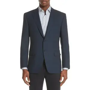 Canali Classic Fit Water Resistant Wool Blazer