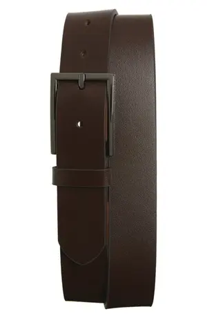 Nordstrom Victor Leather Belt - Brown