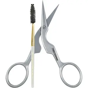 TWEEZERMAN Brow Shaping Scissors & Brush - No Color