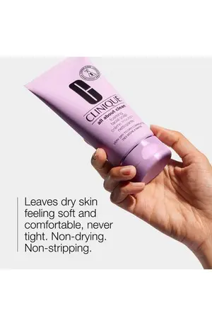CLINIQUE All About Clean Foaming Facial Cleanser With Hyaluronic Acid - No Color