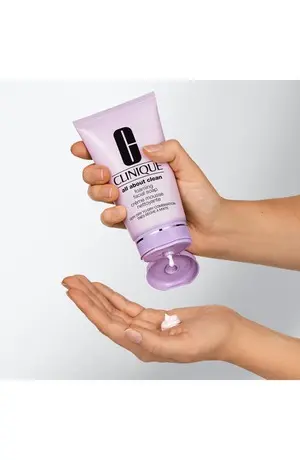 CLINIQUE All About Clean Foaming Facial Cleanser With Hyaluronic Acid - No Color