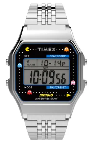 Timex® Timex Pac-man T80 Digital Bracelet Watch