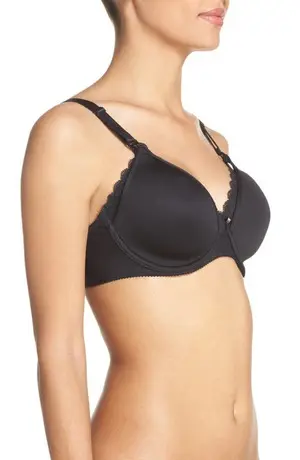 Chantelle Merci Lightweight Nursing Bra - Black
