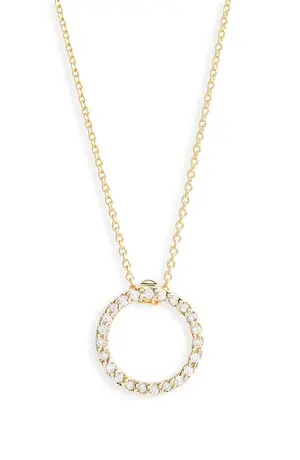 Roberto Coin Roberto Coin Xs Diamond Pendant Necklace Yellow