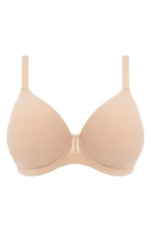Elomi Bijou Full Figure Underwire Plunge Bra - Sand