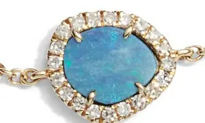 Meira T Opal And Diamond Bracelet