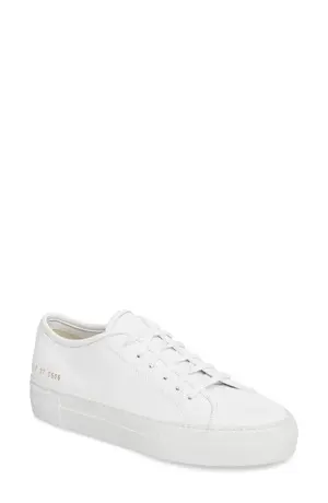 COMMON PROJECTS Tournament Low Top Leather Sneaker - White