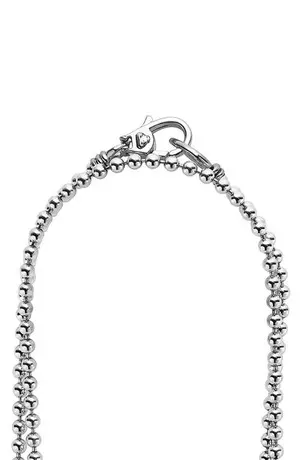 Lagos Long Caviar Icon Station Necklace