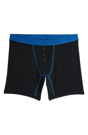 TOMBOYX 6-inch Modal Boxer Briefs - Ink Blue Edge