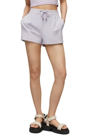 ALLSAINTS AllSaints Aleida Drawstring Shorts Lady Lilac