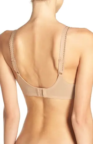 Wacoal Slimline Seamless Minimizing Underwire Bra - Nude
