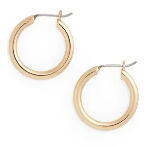 Nordstrom Small Endless Hoop Earrings - Gold