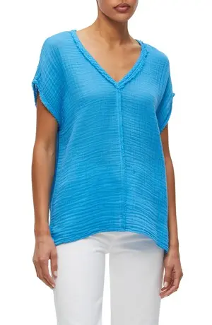 Michael Stars Draya V-Neck T-Shirt Capri
