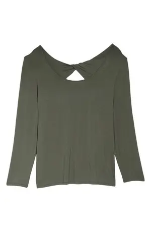 Loveappella Twist Back Top