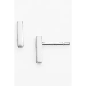 Argento Vivo Bar Earrings