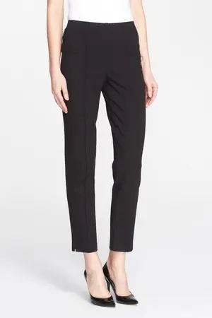 St. John Collection Ponte Knit Ankle Pants