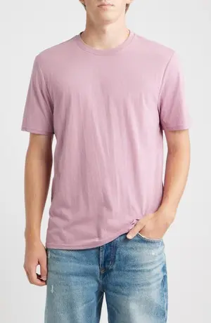 THREADS 4 THOUGHT Slim Fit Crewneck T-shirt - Cherry Blossom