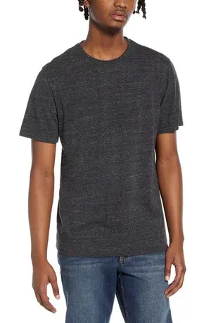 THREADS 4 THOUGHT Slim Fit Crewneck T-shirt - Heather Black
