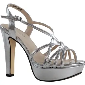 TOUCH UPS Wren Platform Sandal - Silver