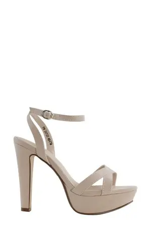 TOUCH UPS Elena Platform Sandal - Beige
