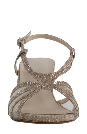TOUCH UPS Clara Strappy Sandals - Champagne
