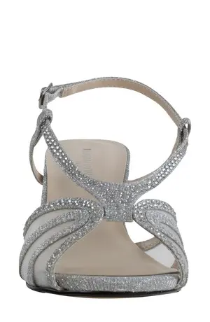 TOUCH UPS Clara Strappy Sandals - Silver