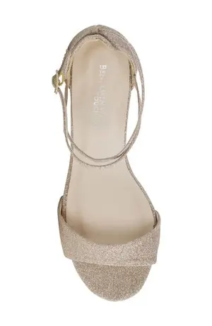 TOUCH UPS Jackie Block Heel Sandal - Champagne