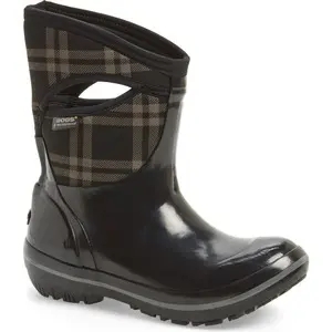 Bogs Plimsoll Plaid Mid Waterproof Boot