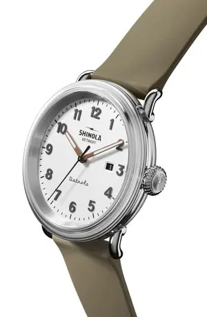 Shinola Detrola Silicone Strap Watch